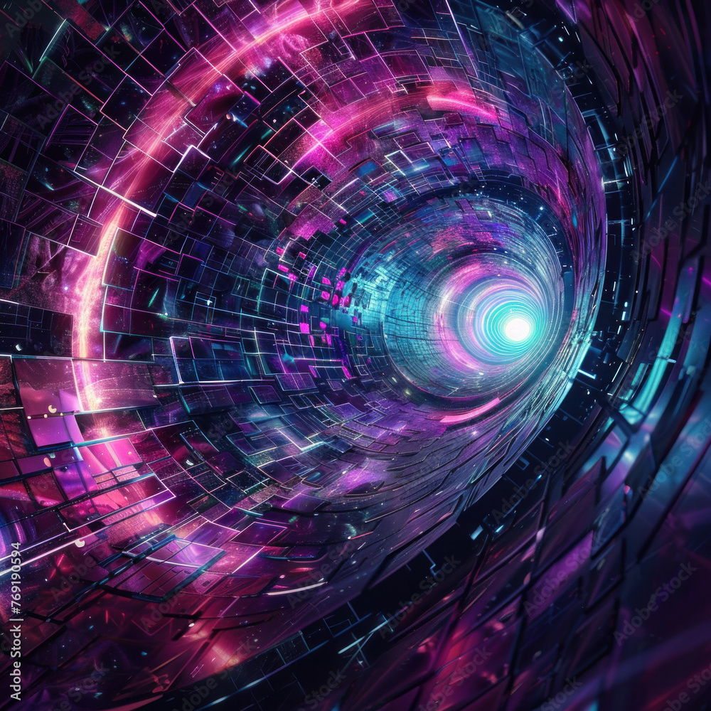 Cosmic Portal: Conceive the metaverse tunnel as a cosmic portal or ...