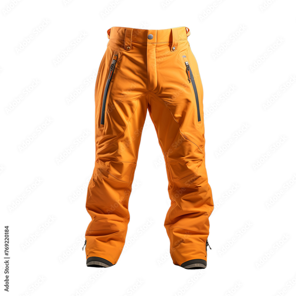 Ski Pants isolated on transparent png background. Generative ai Stock ...