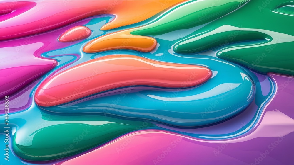slime texture, featuring a glossy and viscous substance in various ...