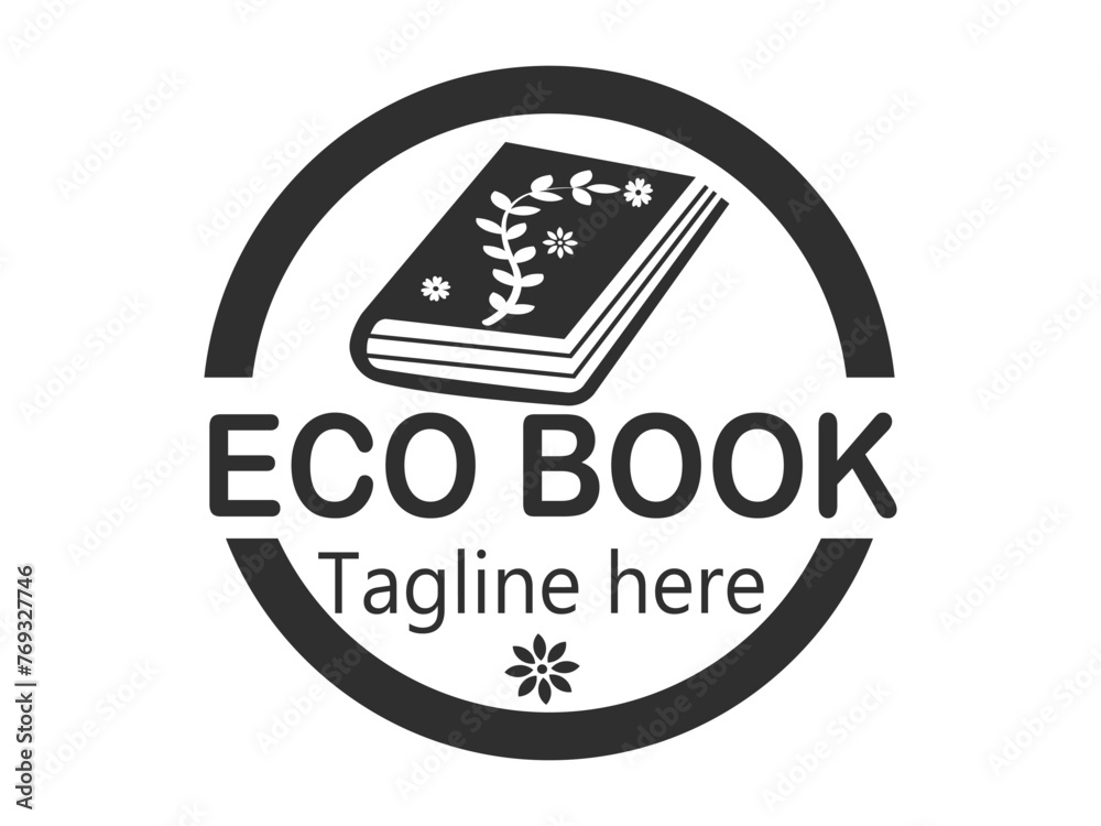 Book Logo Design, Logos for Book Lovers, Bookish Logo Design Collection ...