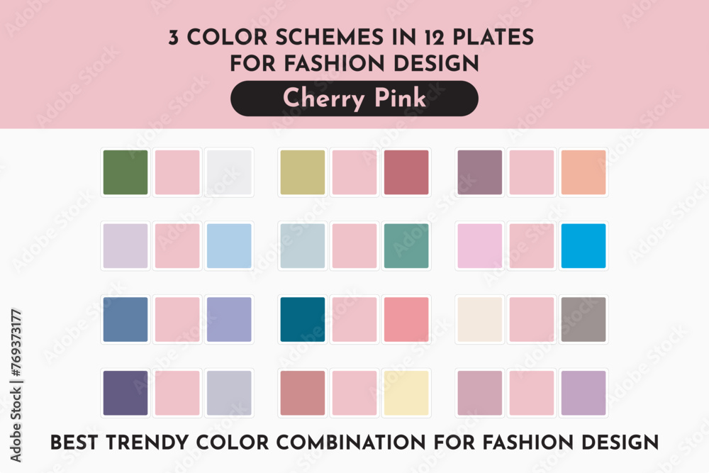 Forecast of the future color trend. Fashion Trend Cherry Pink Color ...