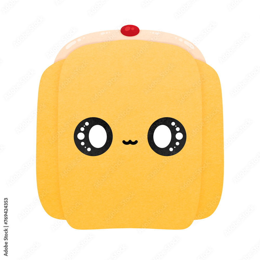 Cute Dim Sum Cartoon illustration Cute Siu Mai Cartoon illustration ...