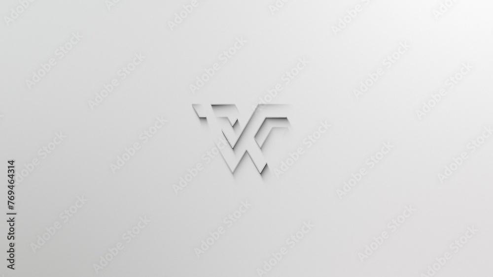 Clean Minimal Glossy Shadow Logo Reveal Stock Template | Adobe Stock