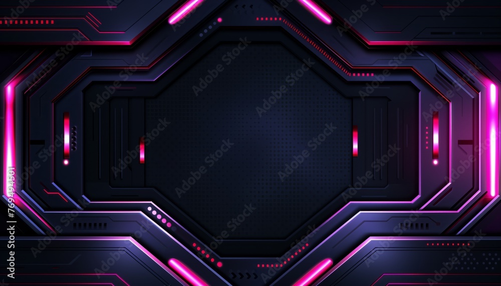 background design for a game streamer, with a dark color palette and ...