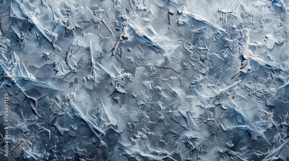 A frost-covered texture mimicking the icy expanses of Beyond the Wall ...