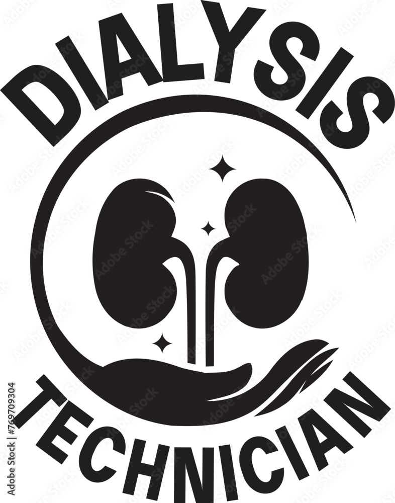 Dialysis Vector, Dialysis Nurse Quote, Dialysis Tech Illustration ...
