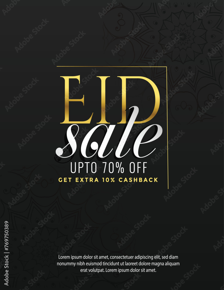 Eid Celebrations Unleashed: Discover the perfect Eid sale flyer ...