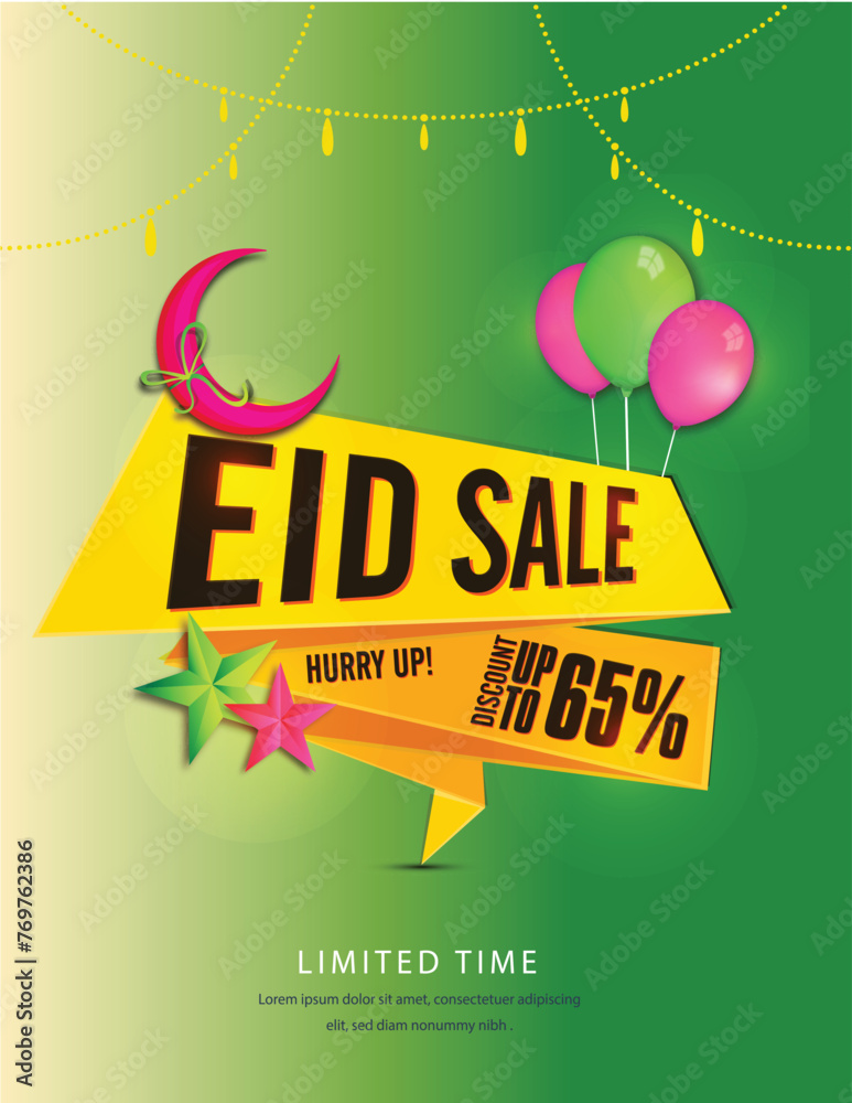 Eid Celebrations Unleashed: Discover the perfect Eid sale flyer ...