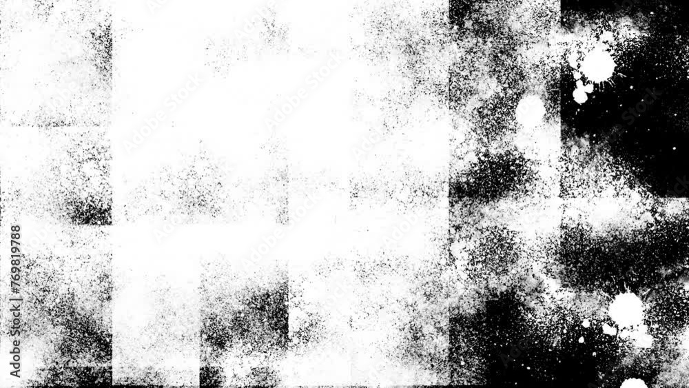 Scary horror monochrome old paper background grunge texture with white ...