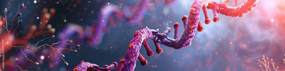 A detailed view of a cell phone with blood oozing out of it ...