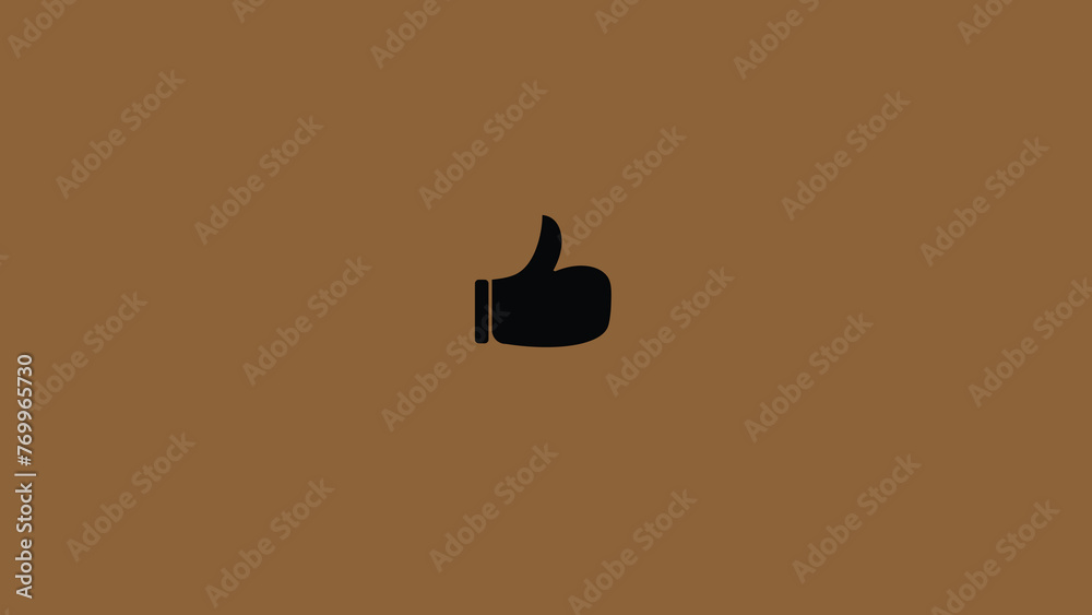 Thumbs up,Thumbs up icon vector, like solid logo illustration,,Like ...