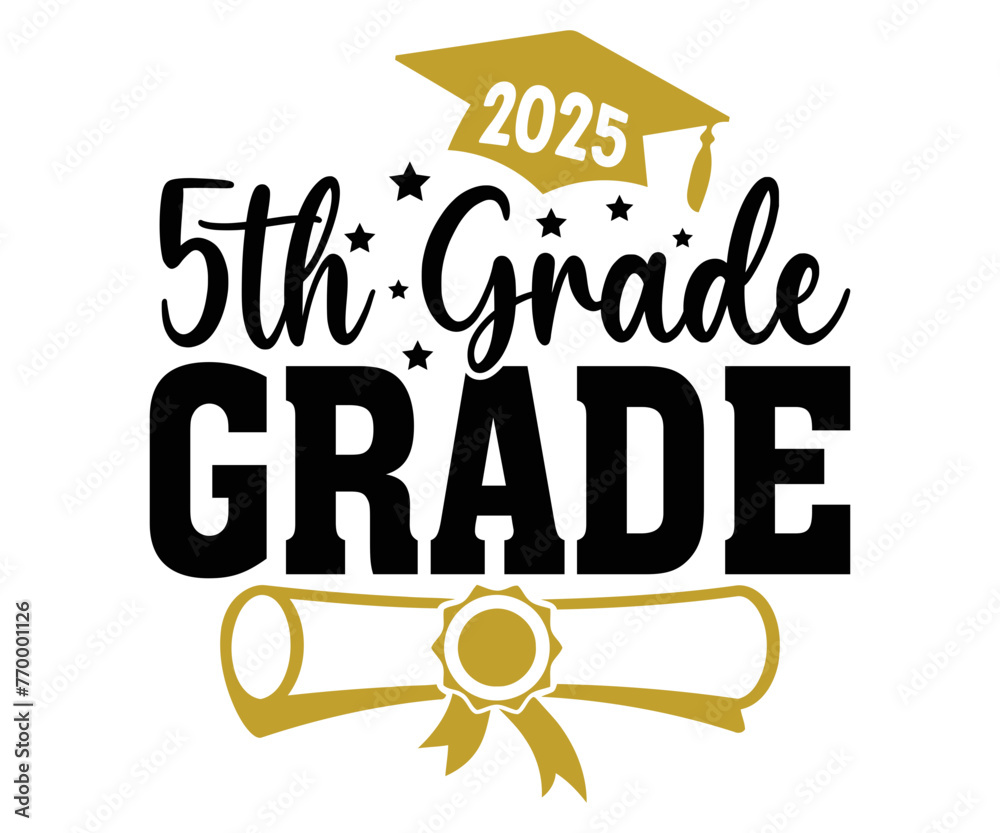 5th grade grade Svg,Class of 2024, Graduation,Senior,Class Senior,Cheer ...