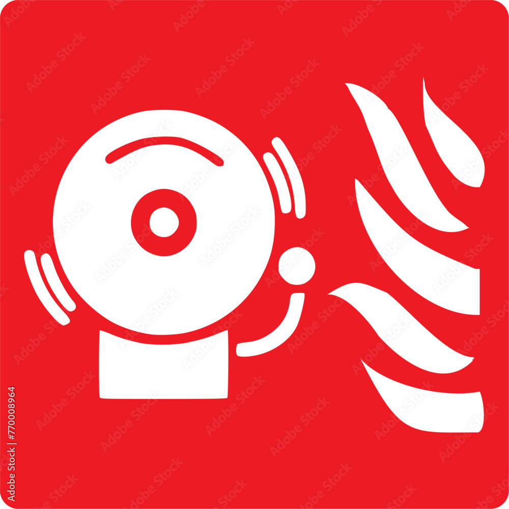 fire alarm, fire alarm button, call point, red panic button, emergency ...