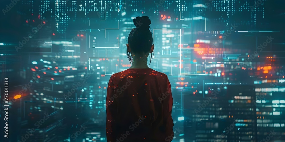 Explore the intersection of cybersecurity and art showcasing the beauty ...