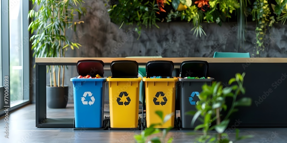 Promoting ecofriendly practices in the workplace with office waste bins ...