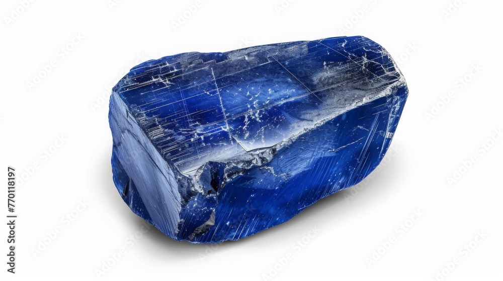 Cobalt element sample, a strategic metal with a shiny appearance,a rare ...