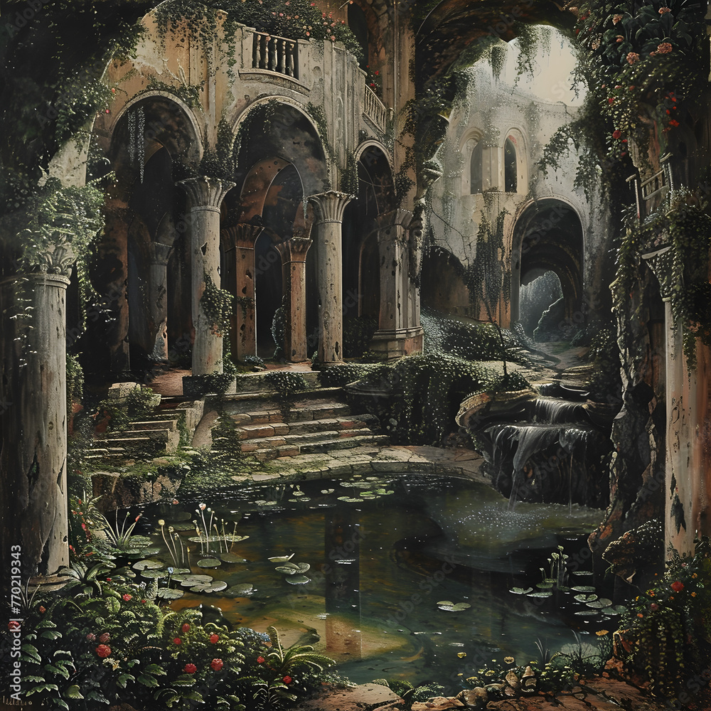 cave beside sea the hidden grotto natural cave hideout Stock Photo ...