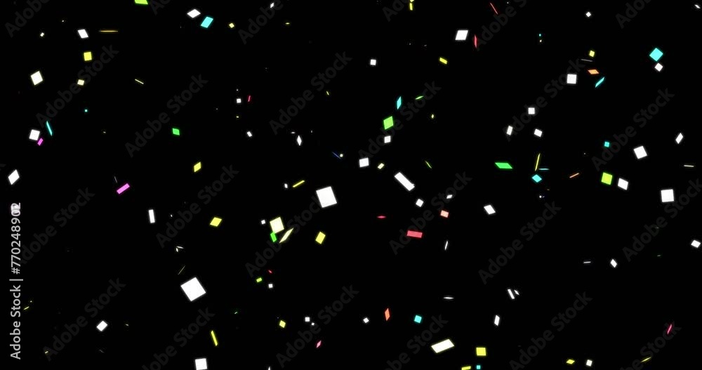 Colorful simple yet trendy happy birthday party burst celebration ...