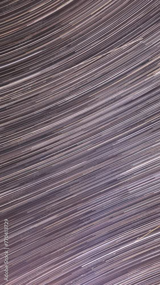 Spin Of Unusual Amazing Stars Effect In Sky. 4k Timelapse. Bewitching ...