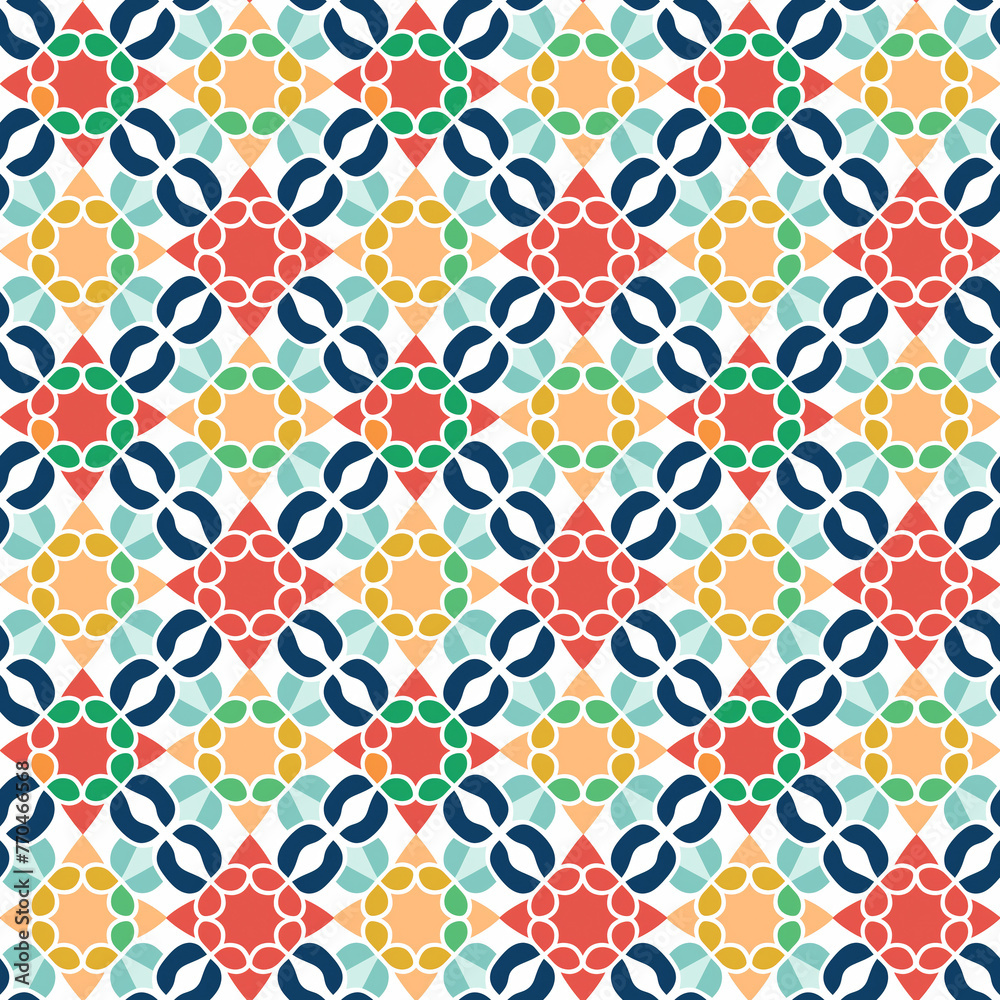 Moroccan background, seamless Moroccan wallpaper, Moroccan pattern ...