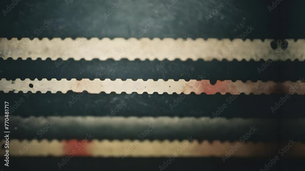 vintage film rolling loop animation grunge motion background 4K 60 FPS ...