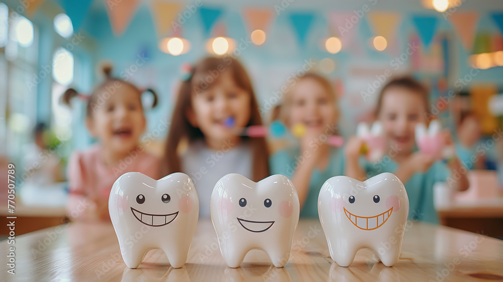dental health and tooth brushing education for primary school children ...