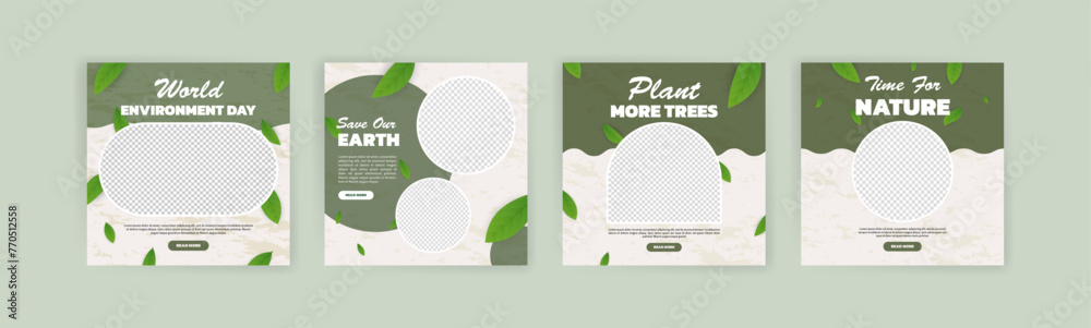 World Environment Day. Education and campaigns on the importance of ...