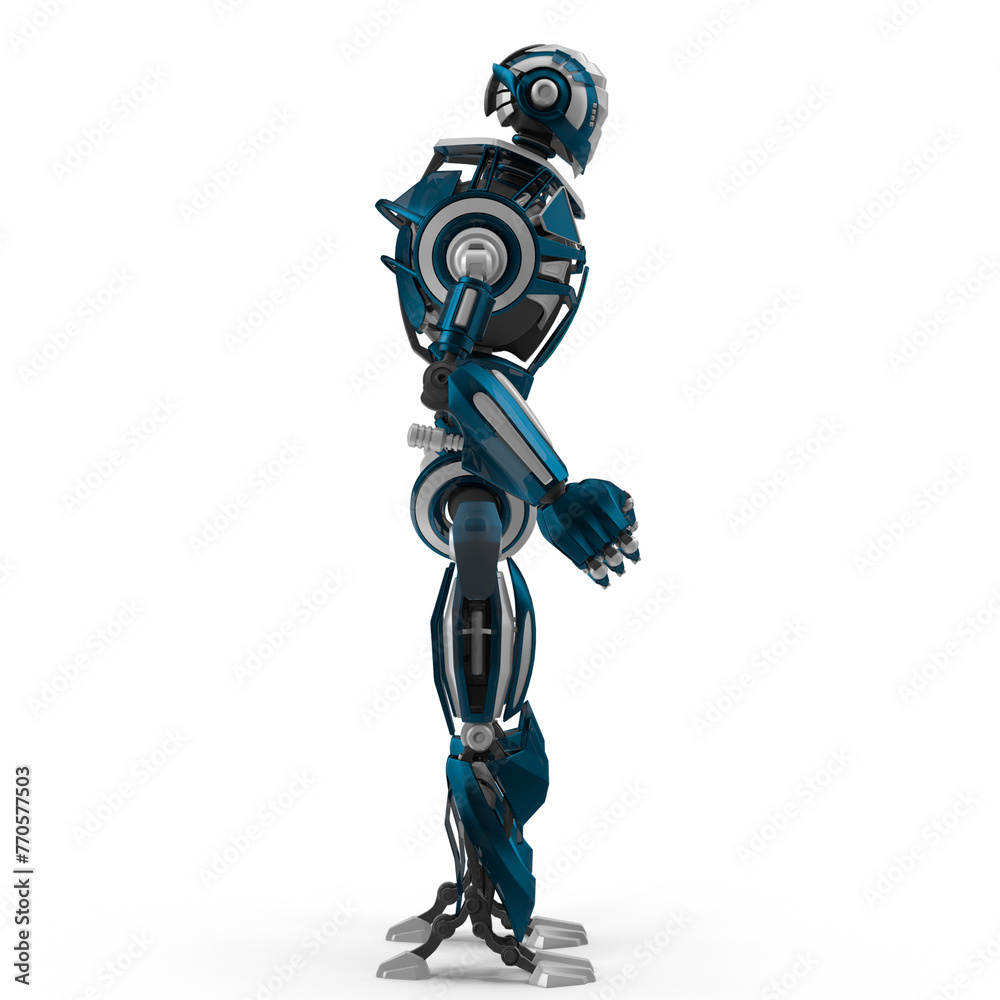 Advanced Realistic Robot 3D Model PNG - A Glimpse into the Future of AI and Robotics Technology ...