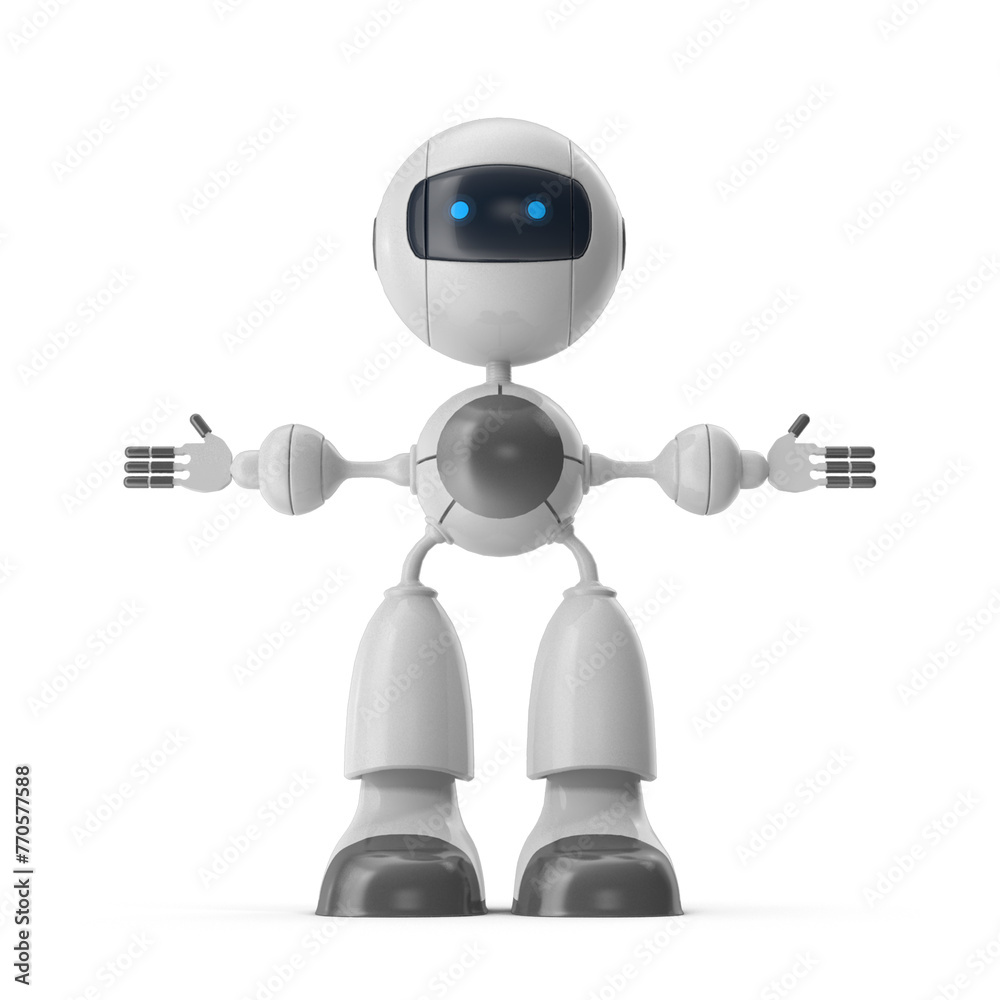 Advanced Realistic Robot 3D Model PNG - A Glimpse into the Future of AI and Robotics Technology ...