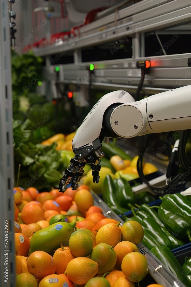 Robotic harvesters autonomously picking fruits and vegetables ...