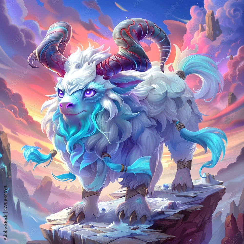 Design a playful and vibrant depiction of Suon Ram Man in a cartoon ...