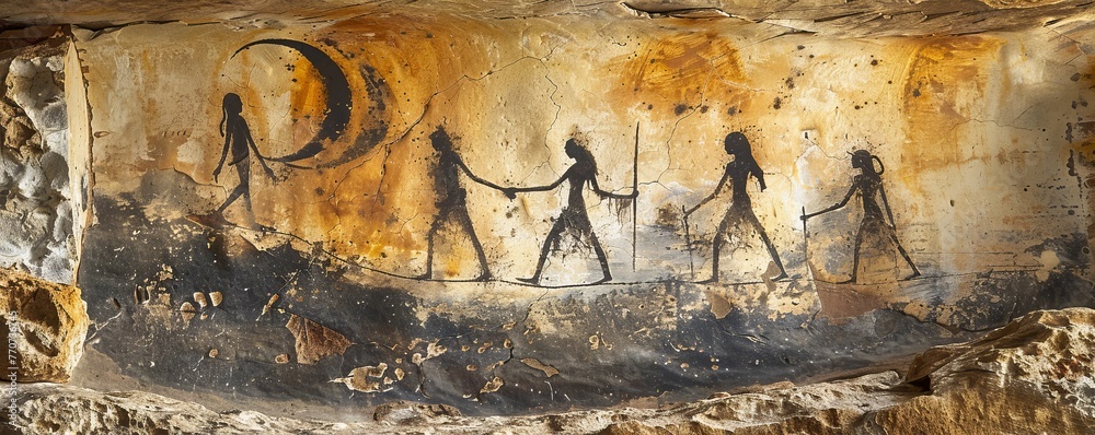 Solar eclipses etched in ancient cave paintings unveil celestial rites ...