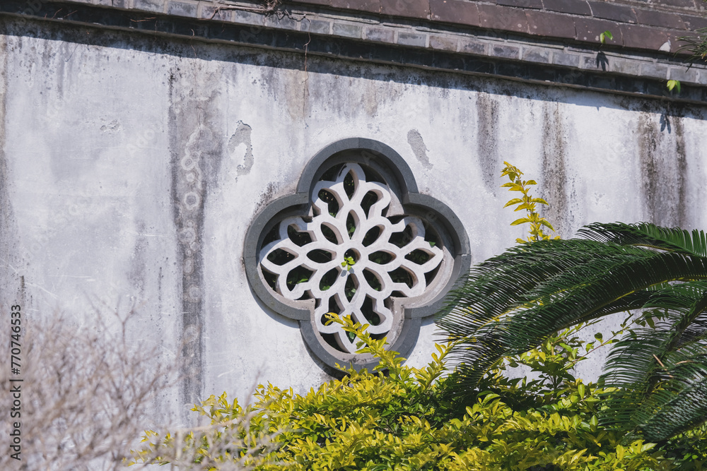 Fukushuen traditional Chinese garden in the Kume area of Naha, Okinawa ...