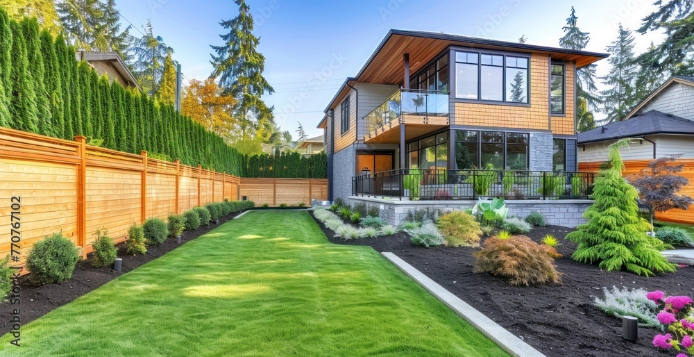 Contemporary Three-Story Residence Set amidst Bellevue's Scenic ...