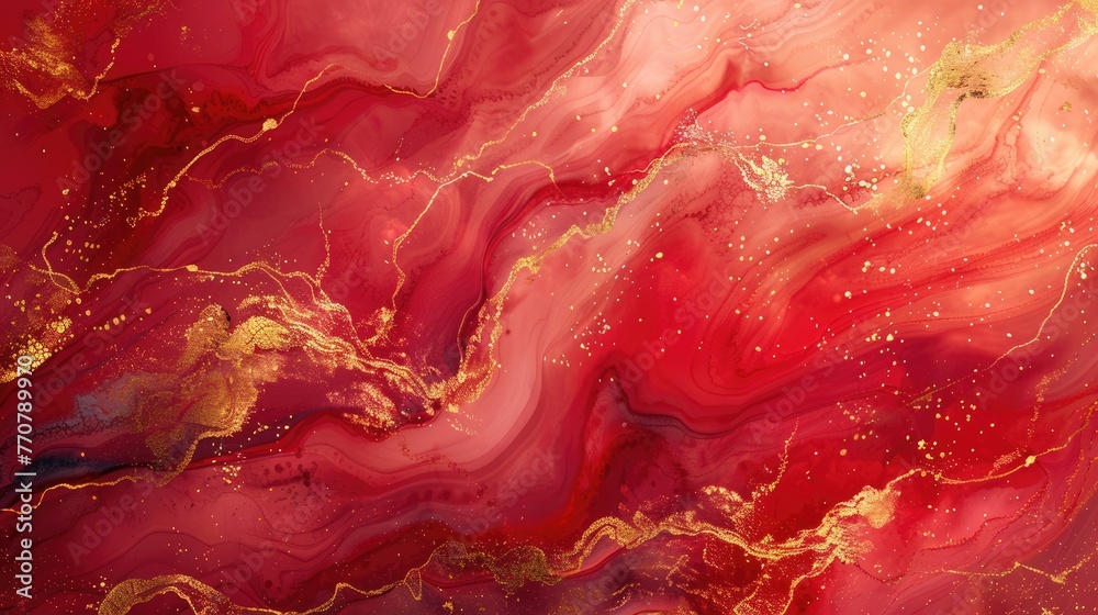 red and gold marble texture background. marble texture background. red ...