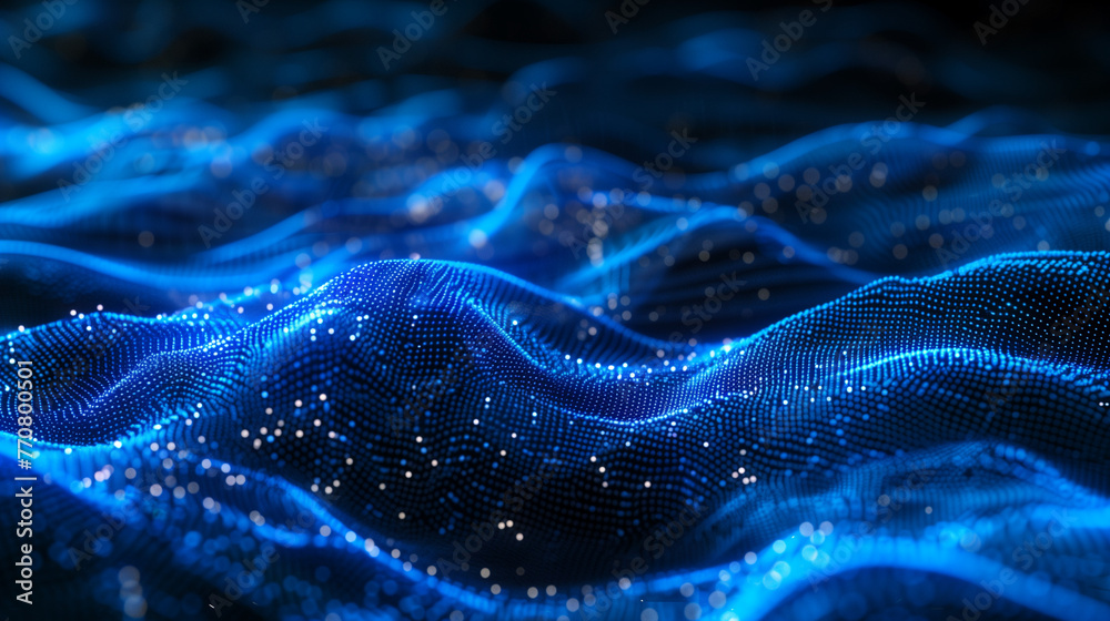 Digital wave pattern background. Virtual background concept with ...