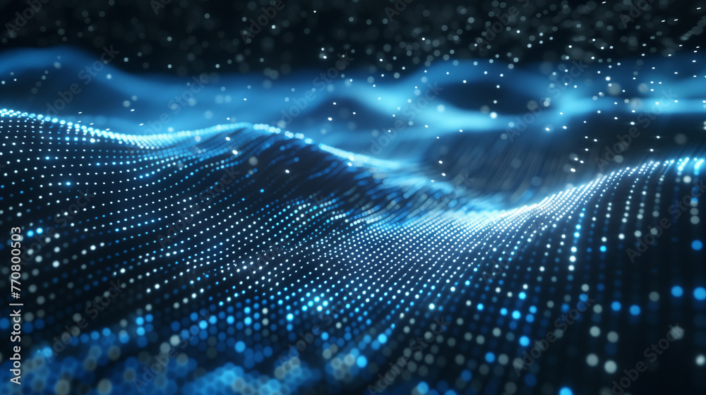 Digital wave pattern background. Virtual background concept with ...