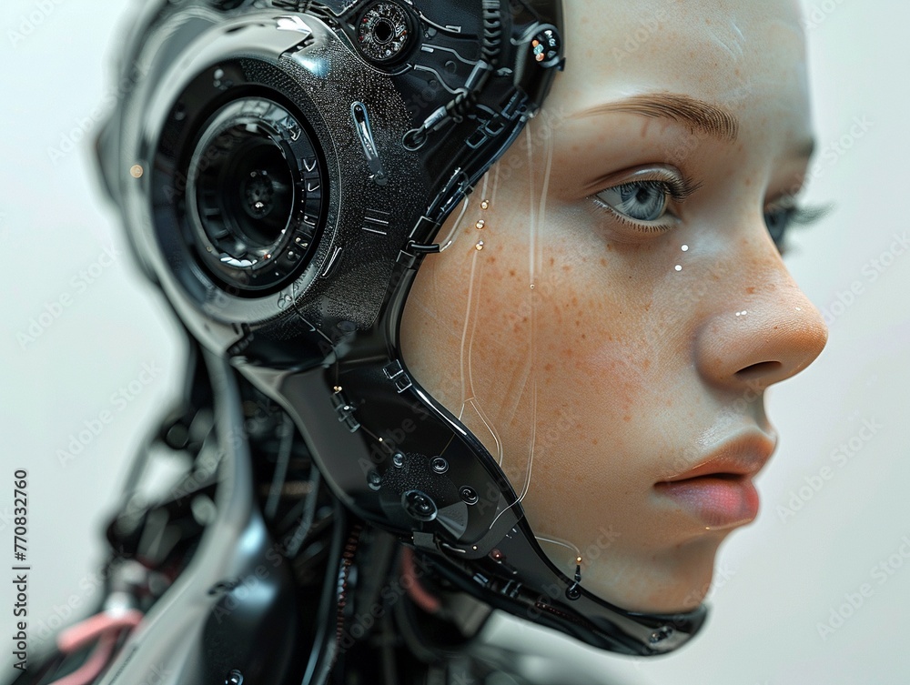 Cyborgs represent the next stage in human evolution, blending biology ...