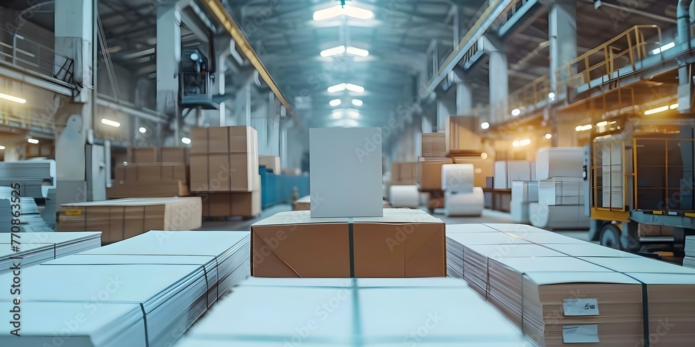 Production Facility Specializing in Book Printing and Pulp Paper ...