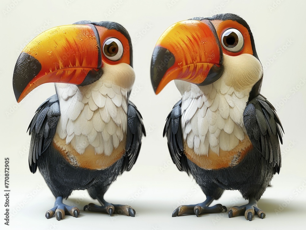 Toucans act as messengers, disseminating news and information ...