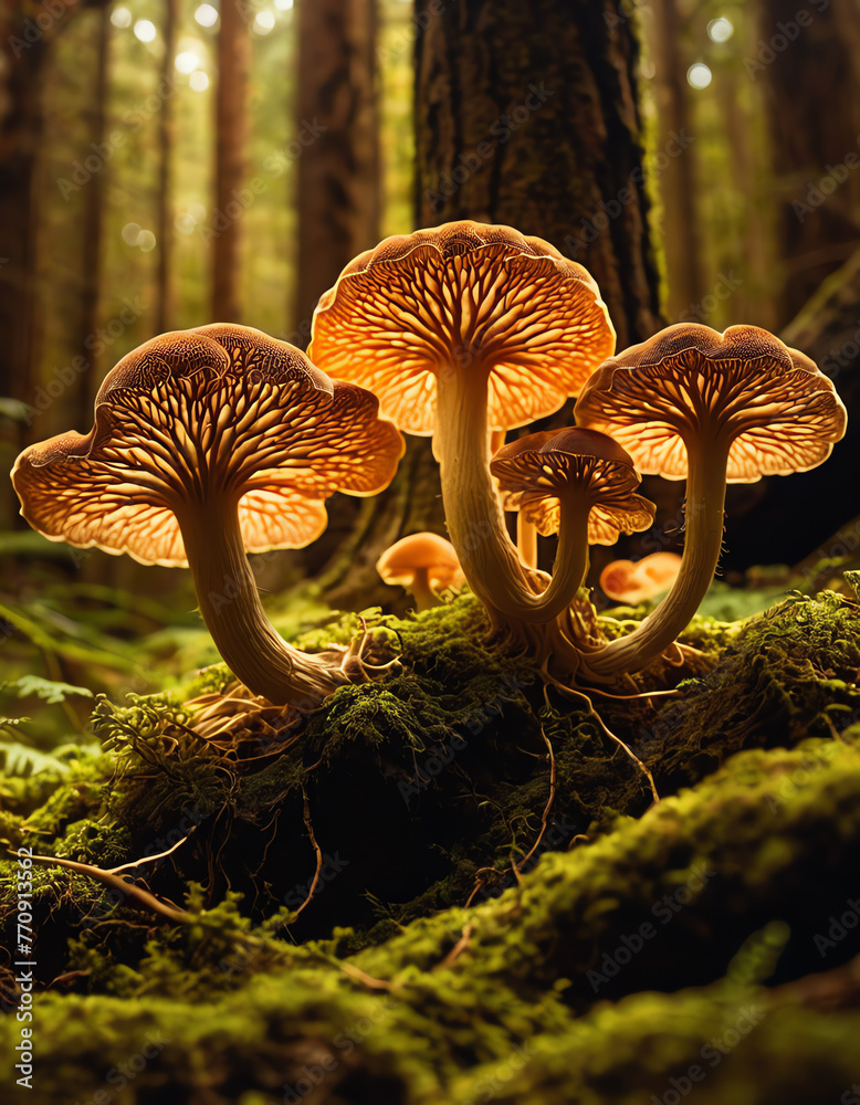 Enchanting Mycelial Masterpiece: A Captivating Product Photography ...