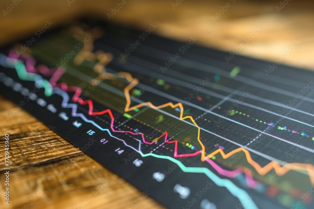 This photo showcases a close up of a wooden table with a clearly ...