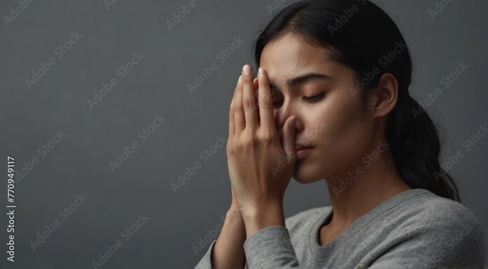 Create a compelling and emotionally charged 8K resolution image of a ...