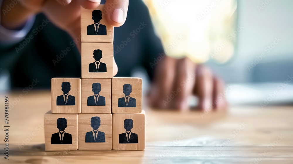 Title: "Team Building Pyramid" Art Description: A symbolic ...