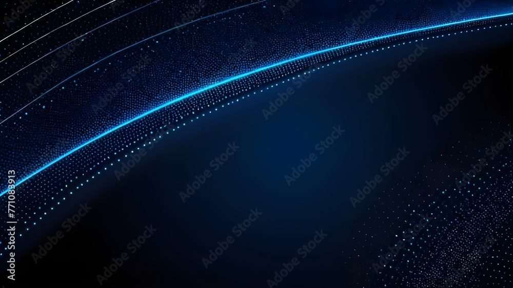 Abstract Dark Blue Technical Background, Technology, Futuristic, Data ...