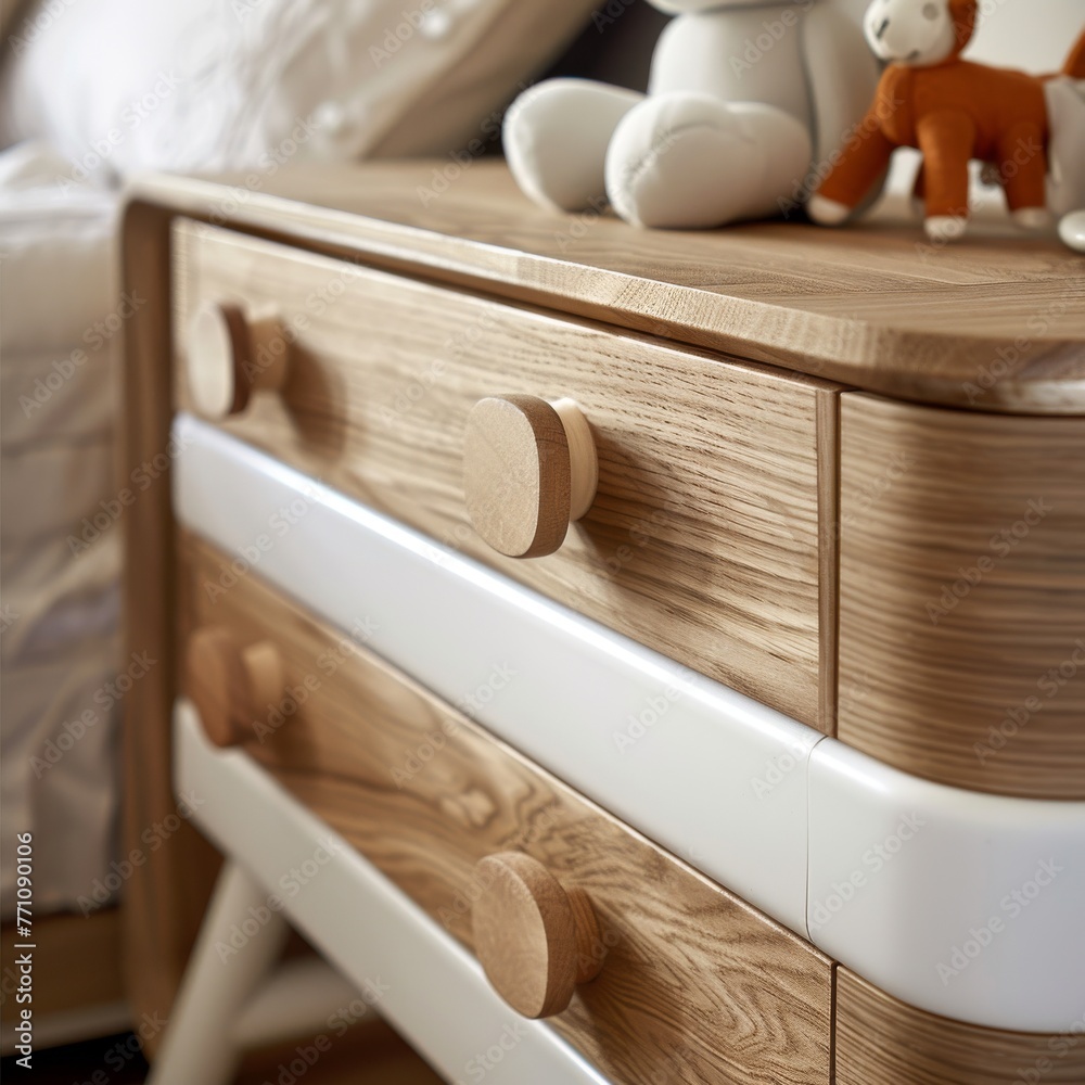 Ensure safety features like rounded corners on furniture, secure ...