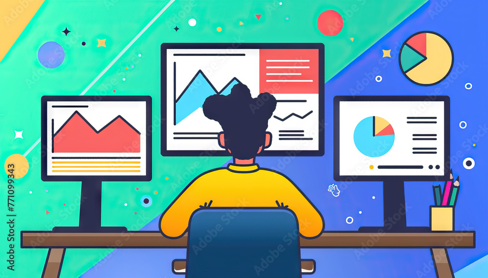 Paid Advertising Campaign Setup: Display digital marketers setting up ...