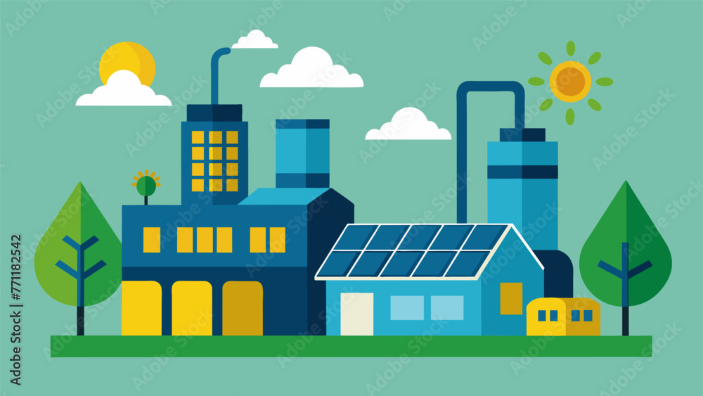 As part of our commitment to ecofriendly practices our factory uses ...