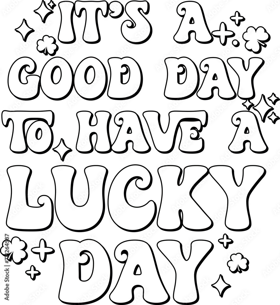 It’s a good day to have a good day vector quote with sparkle clipart to ...
