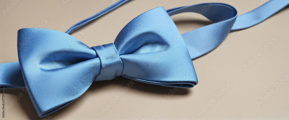 Blue color bow tie clipart set colorful background Stock Illustration ...